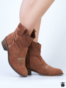 Botines camperos cowboy color marrón ???? Oveja Bohemia