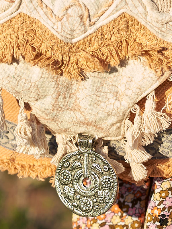 Bolso boho chic Audrie camel - Oveja Bohemia