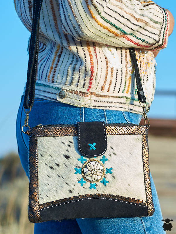 Bolso boho chic hipp negro - Oveja Bohemia